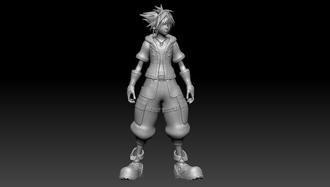 Kingdom Hearts III - Sora | 3D model