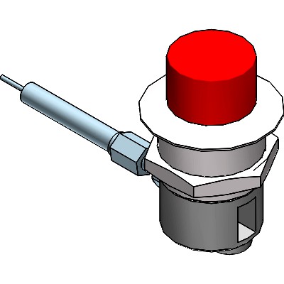 203 200 752 - ANGULAR MODEL (red push button) - Blocklift Push Button ...