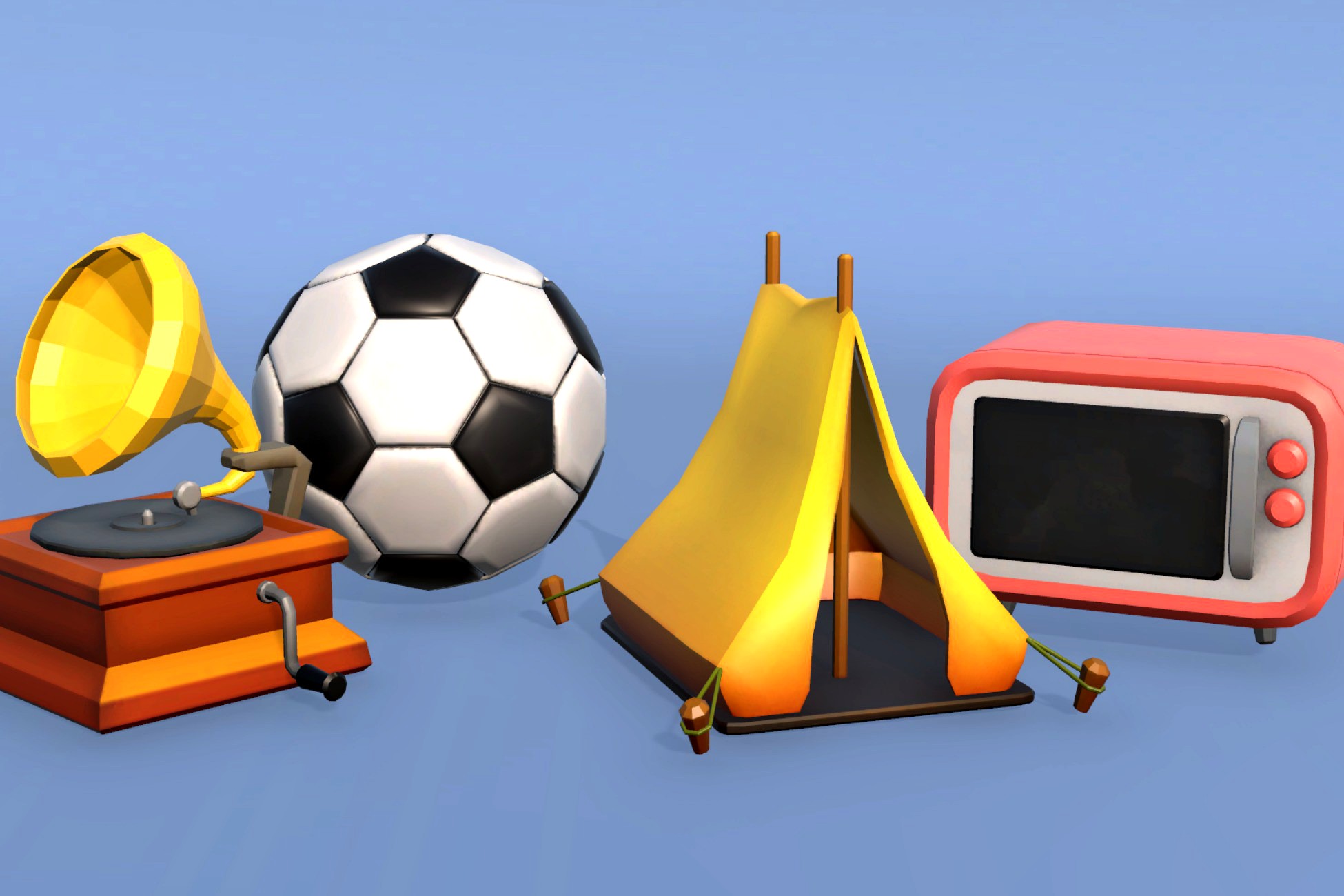 3D Props Ultimate Pack model