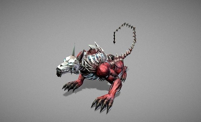 Hellhound Myth 3d model