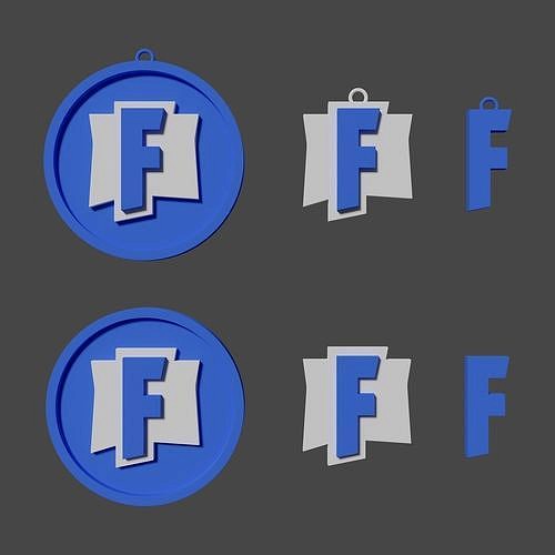 Fortnite Icon Pack | 3D model