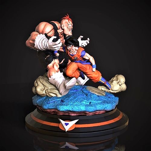 Goku vs Recoome | 3D model