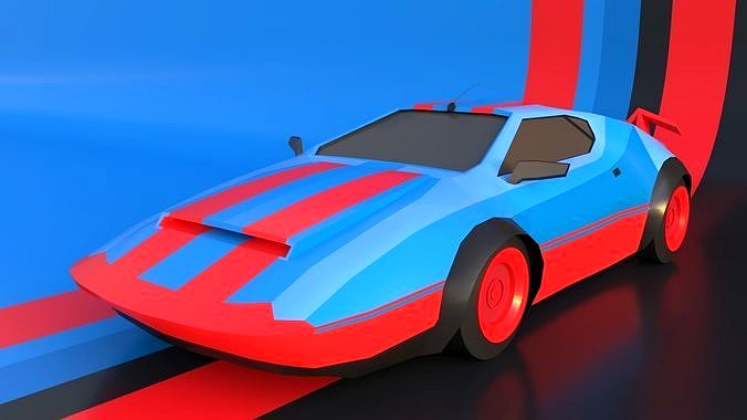 Whiplash Car 3d model