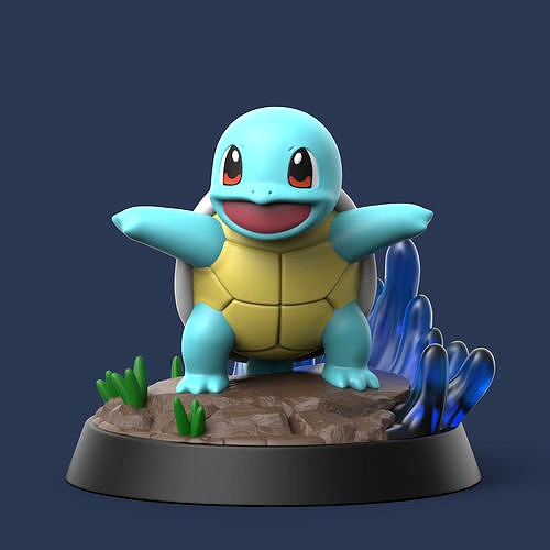 POKEMON - SQUIRTLE | 3D model