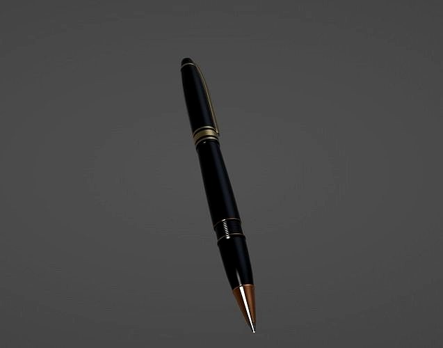 Realistic Pen 3d model