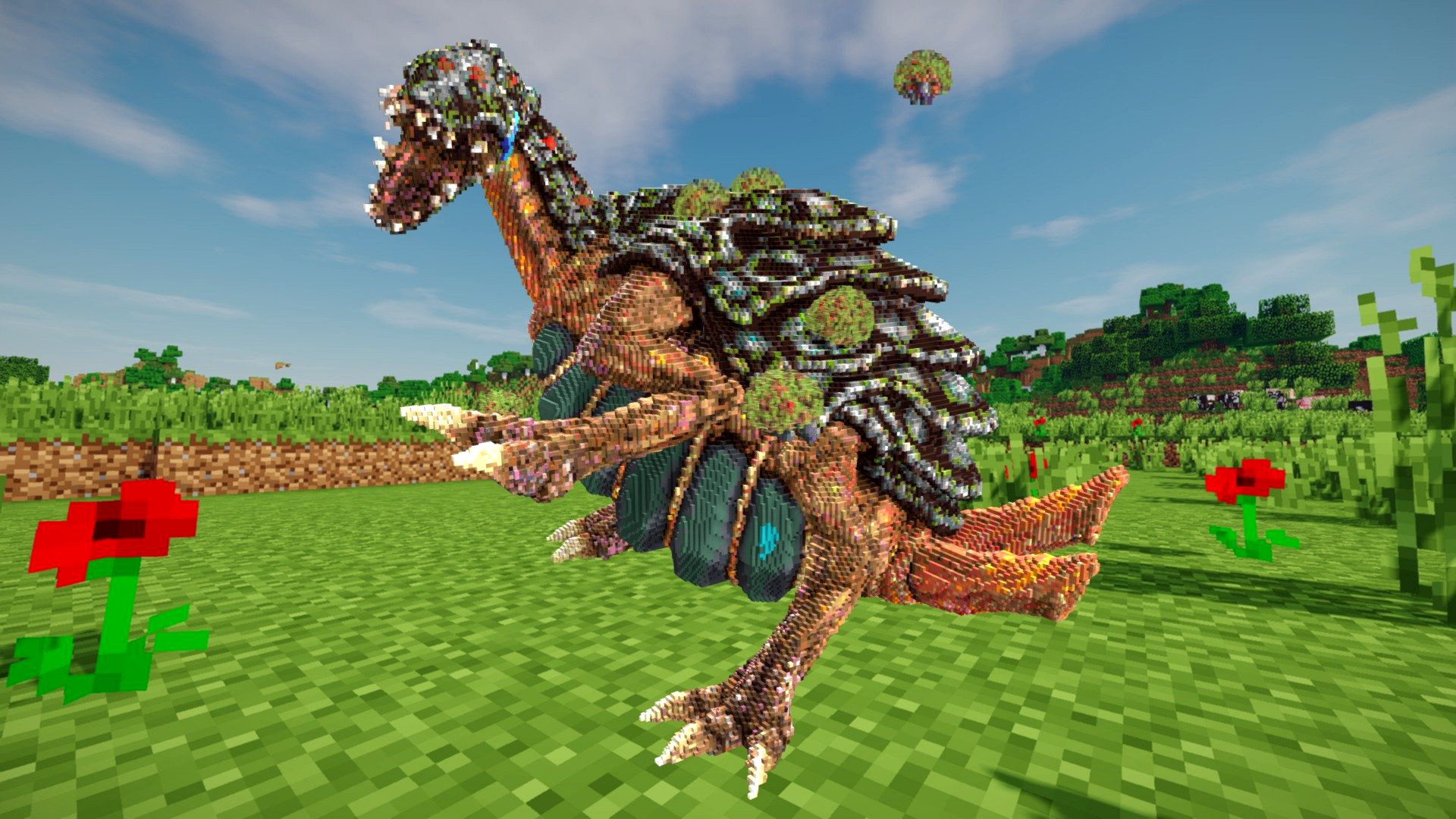 Minecraft Queen Metroid Build Schematic 3d model