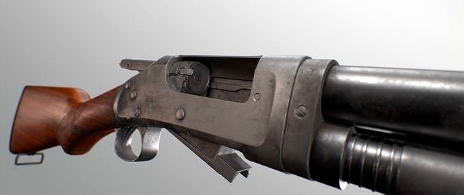 M1897 Trenchgun 3d model