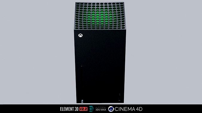 Xbox Series X 3d model