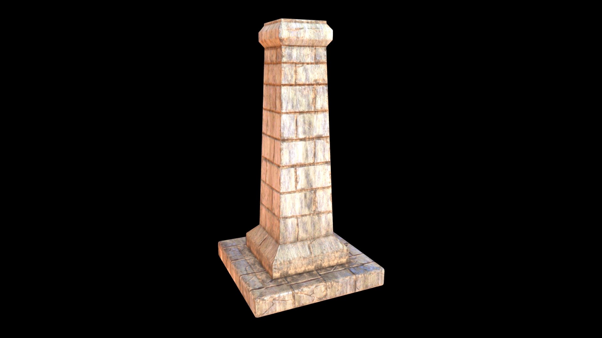 Pillar 3d model