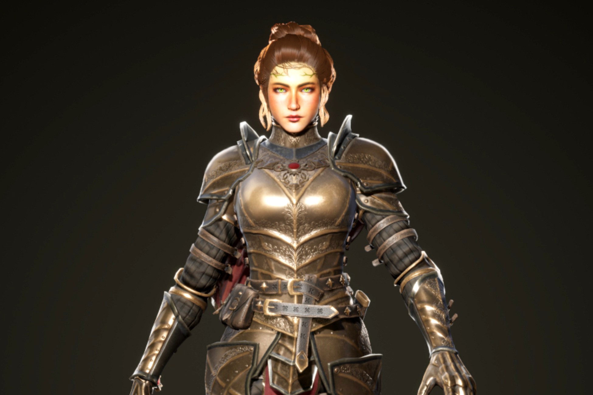 Sentinel Female Knight 3d model