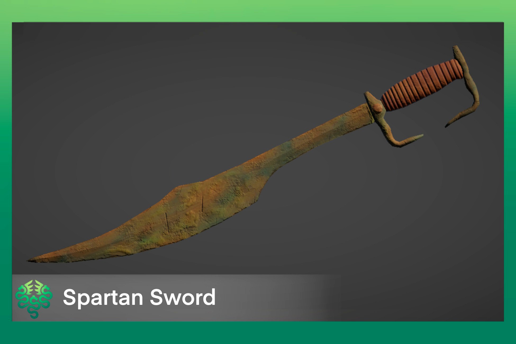 Spartan Sword 3d model