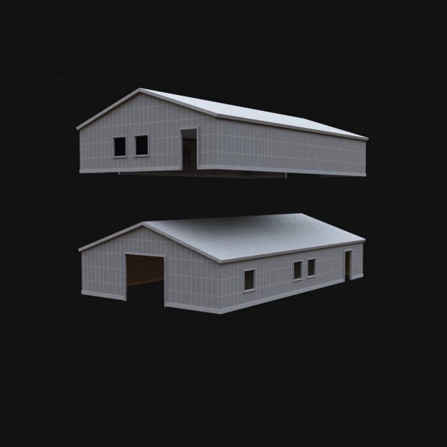 Warehouse 3d model