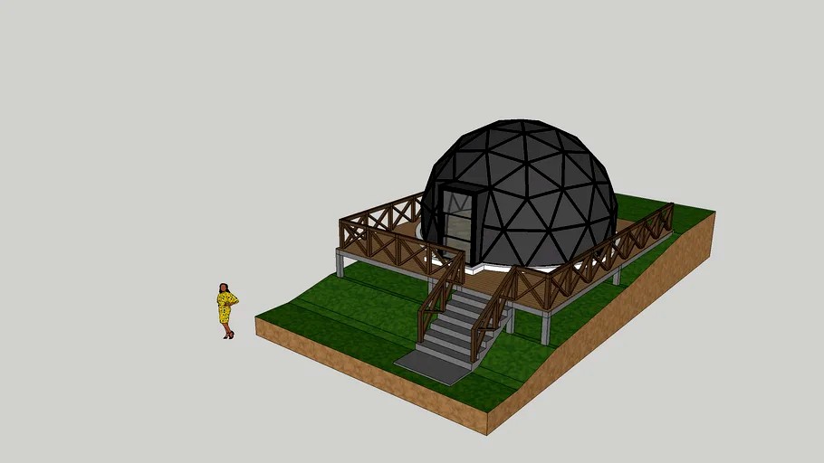 GEO DOME 3d model