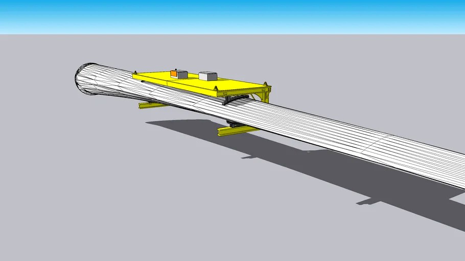 Offshore Blade Lifting Yoke 3d model