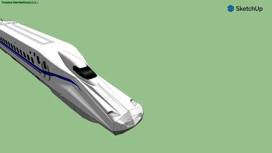 N700S(02) 3d model