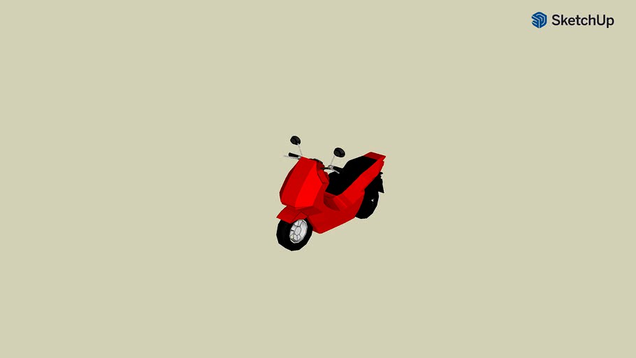 Honda PCX 3d model