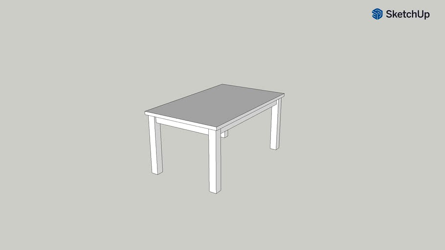 Farm Table 3d model