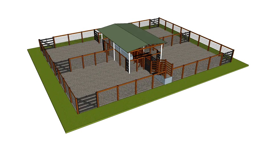 Curral 3d model