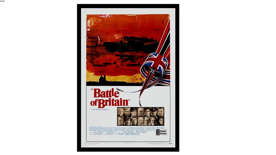 Battle of Britain Poster 3d model