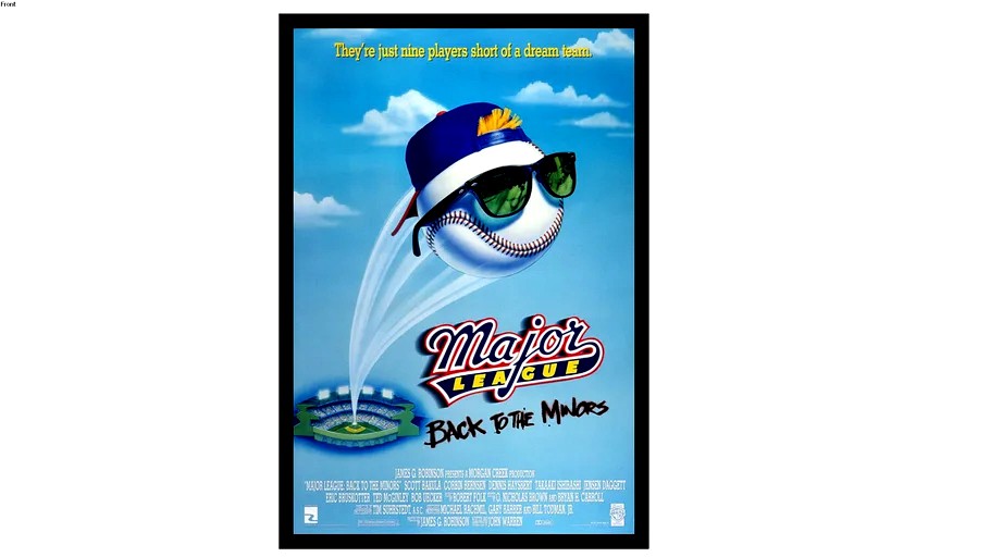 Major League: Back to the Minors Poster 3d model