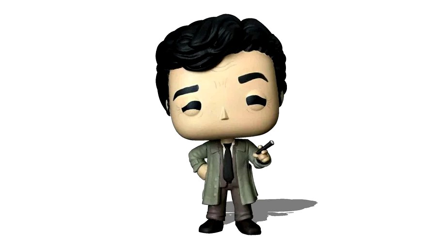 Custom POP Lt. Columbo (Peter Falk) 3d model