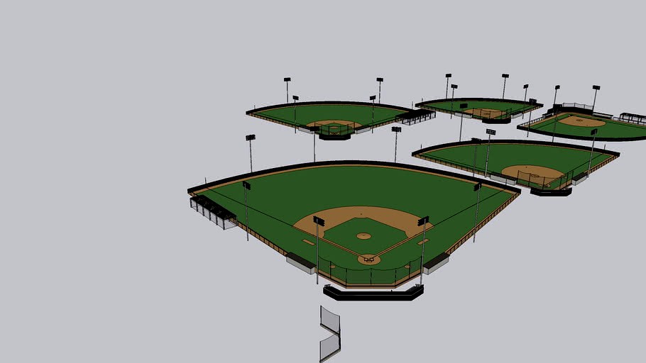 Baseball / Softball 3d model