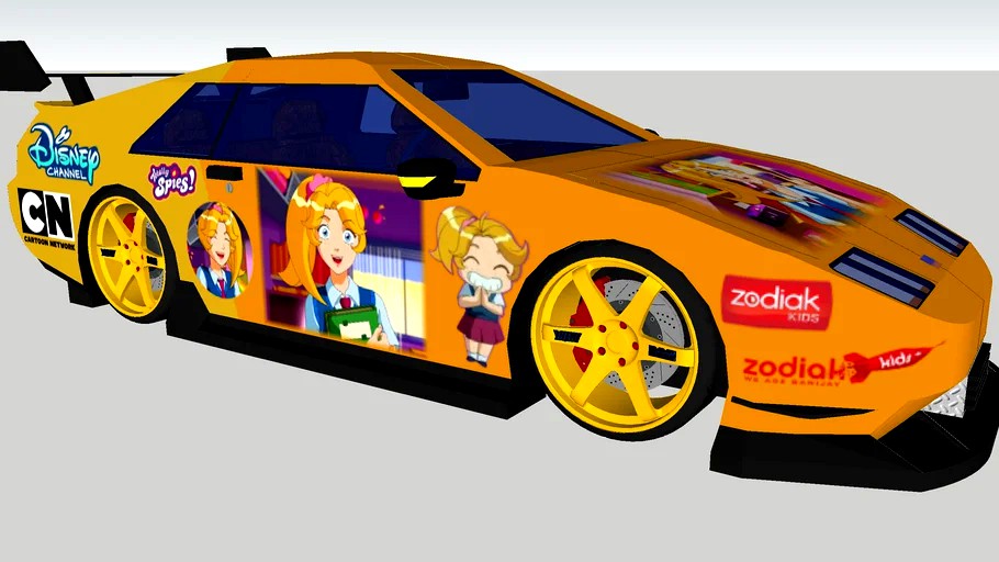 Totally Spies Stacy Car 3d model