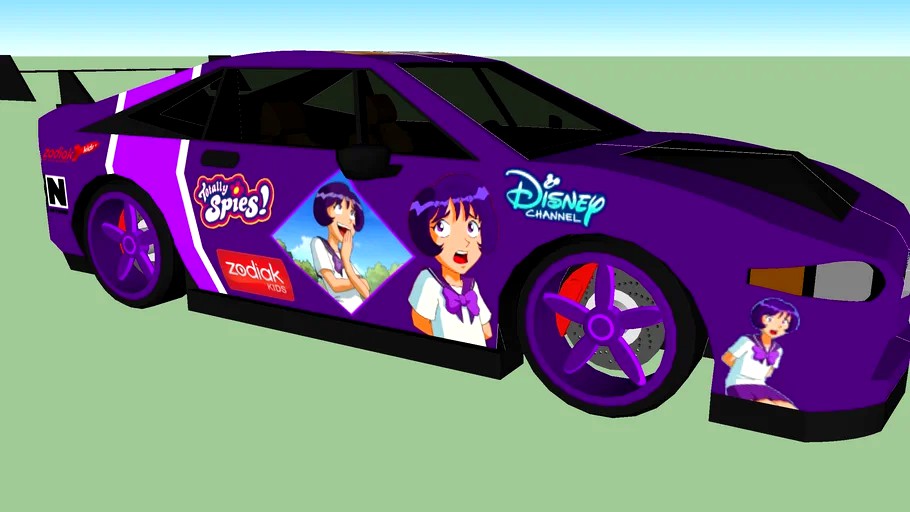 Totally Spies Madison Car 3d model