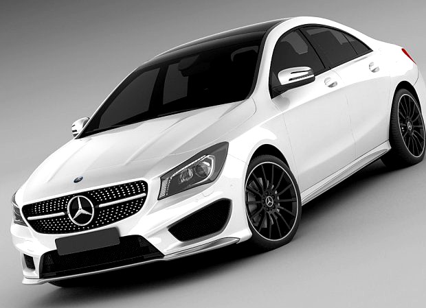 Mercedes CLA AMG package 3D Model