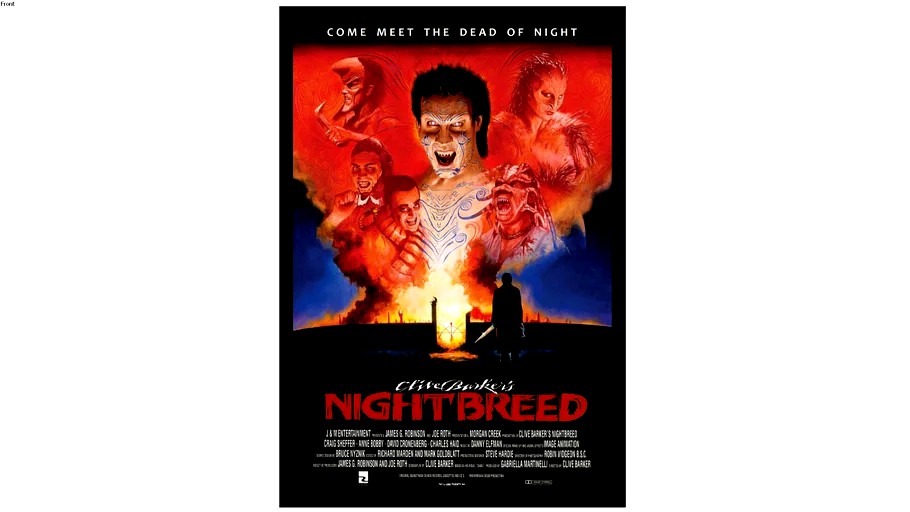 Nightbreed Ver.1 Poster 3d model