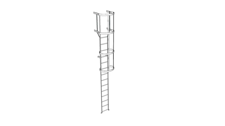 cat ladder 3d model