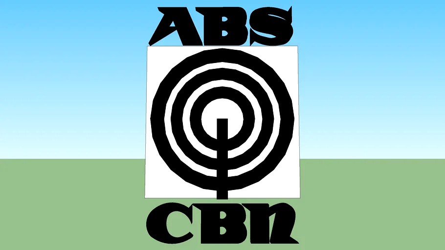 ABS CBN Logo 1967 3d model