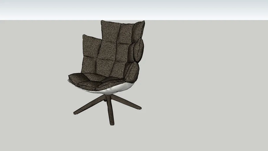 B&B Italia Husk_H3G - Vray Ready 3d model