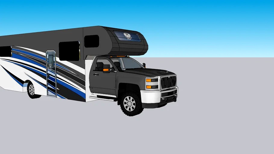 2022 NeXus RV Rebel 4x4 (super-Class C motorhome) RV 3d model