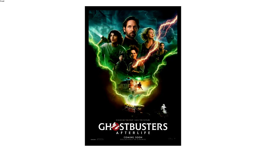 Ghostbusters Afterlife Poster Ver.1 3d model