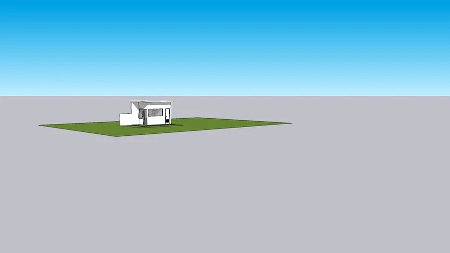 contoh rumah 3d model