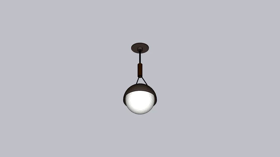 A-Frame Half Moon 09in 3d model