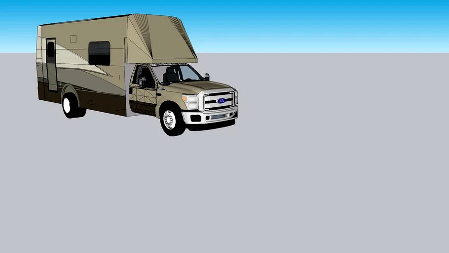 2012 Dynamax Isata F-Series (Super Class-C motorhome) RV 3d model