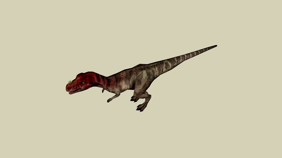 khung long 3d model