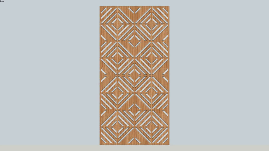 METAL JAALI 3d model