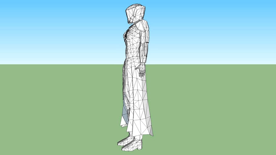 Terran Female V1 3d model