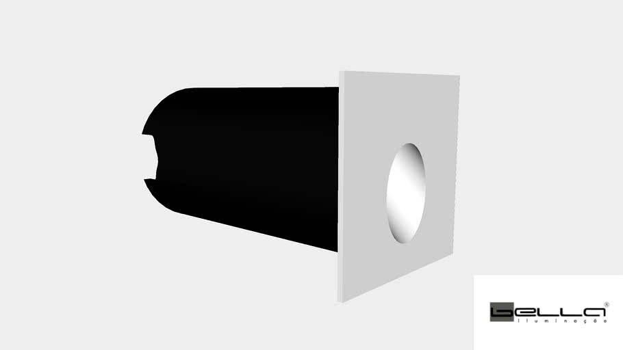 Bella Iluminação - Balizador Picto 3d model