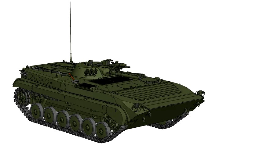 【War Thunder】ZBD-86 GREEN 3D MODEL