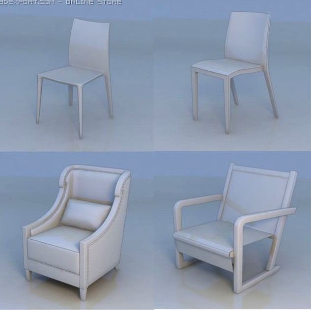 Sofa chair 3D Model