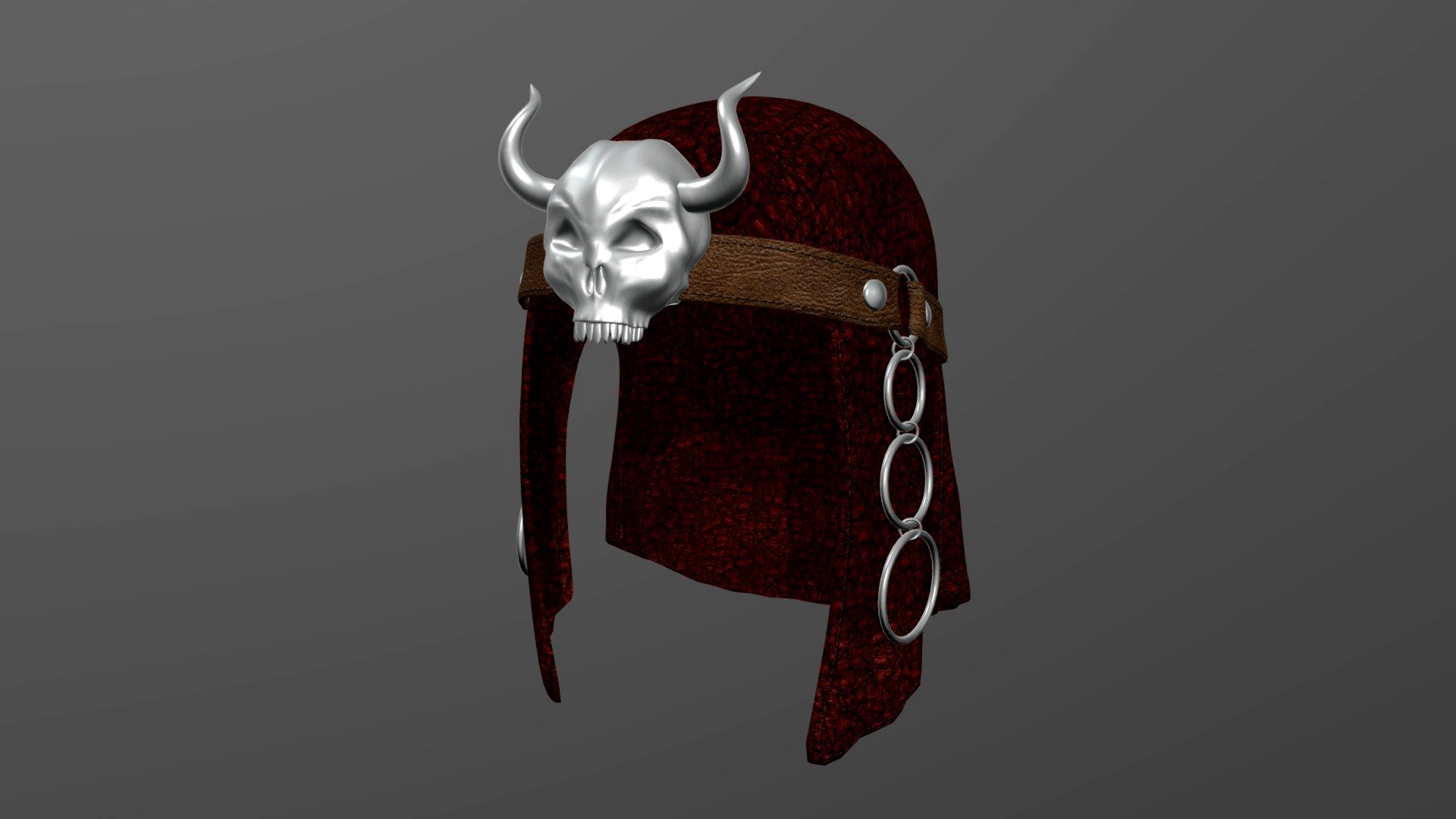 Barbarian Headdress 3d model