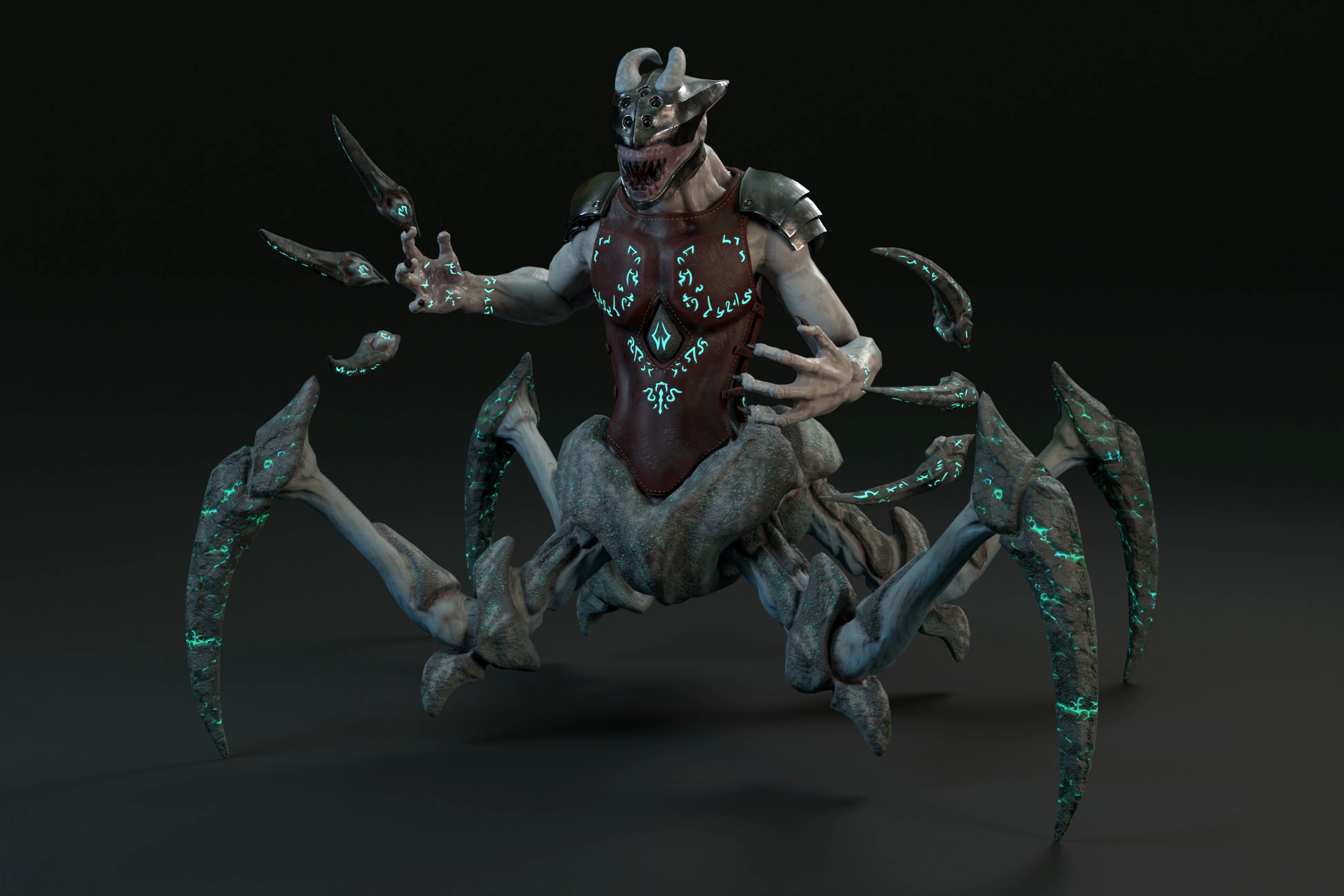 Monster: Insect Man 3d model