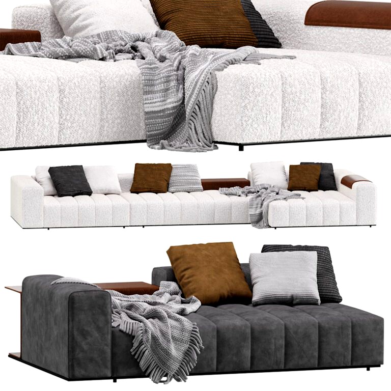 Minotti Goodman Modular Sofa 03 (332898) 3d model