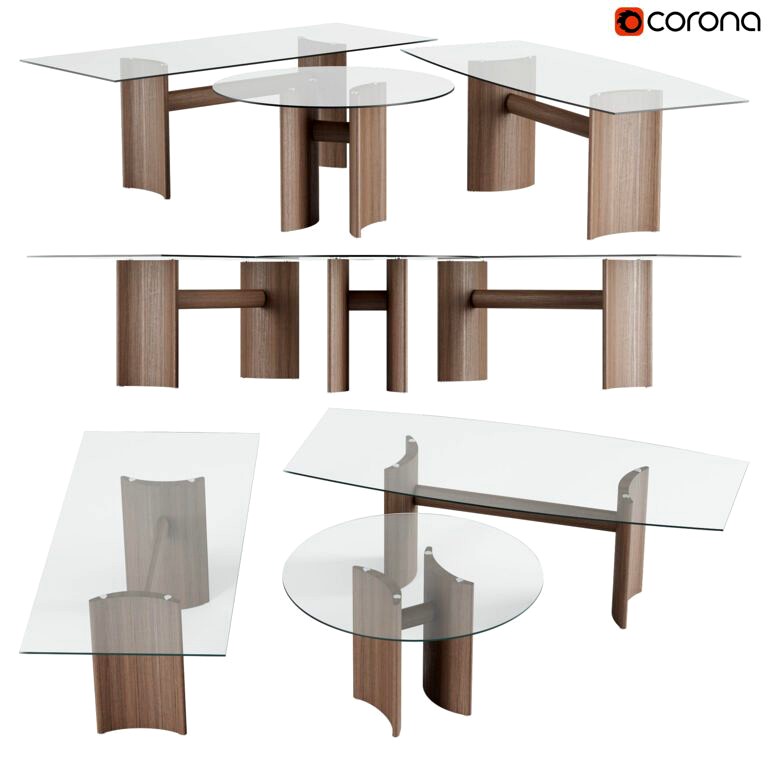 Porada Beam C tables (324943) 3d model