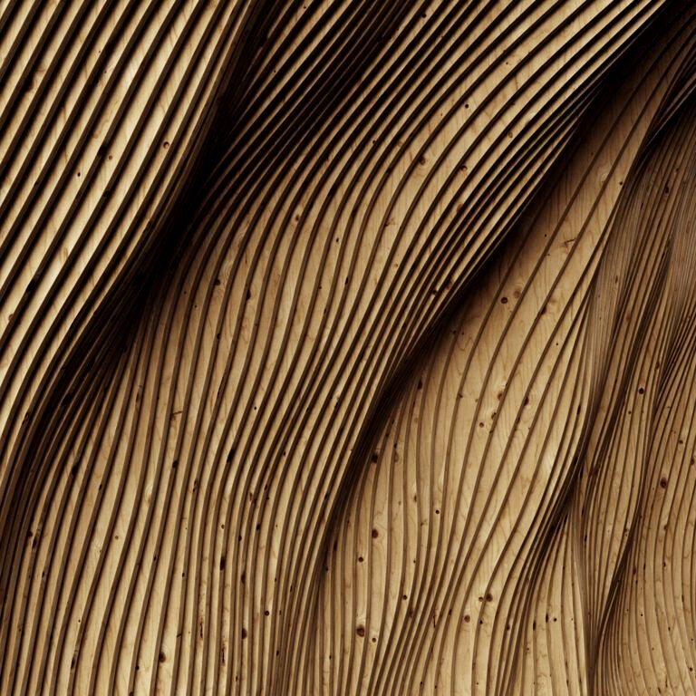 Parametric panel wood rail n2 (259060) 3d model