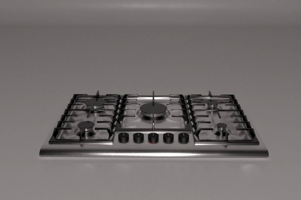 Gas Cooker (185483) 3d model